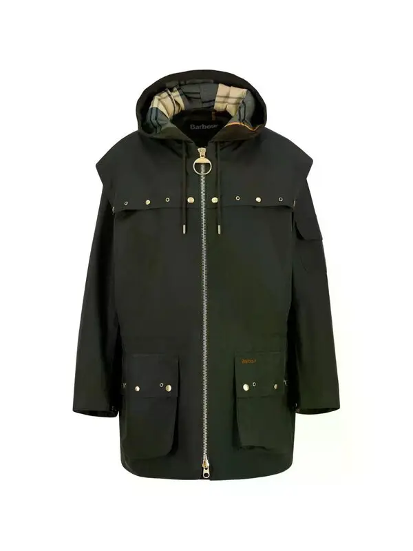 Barbour Drawstring Hooded Jacket