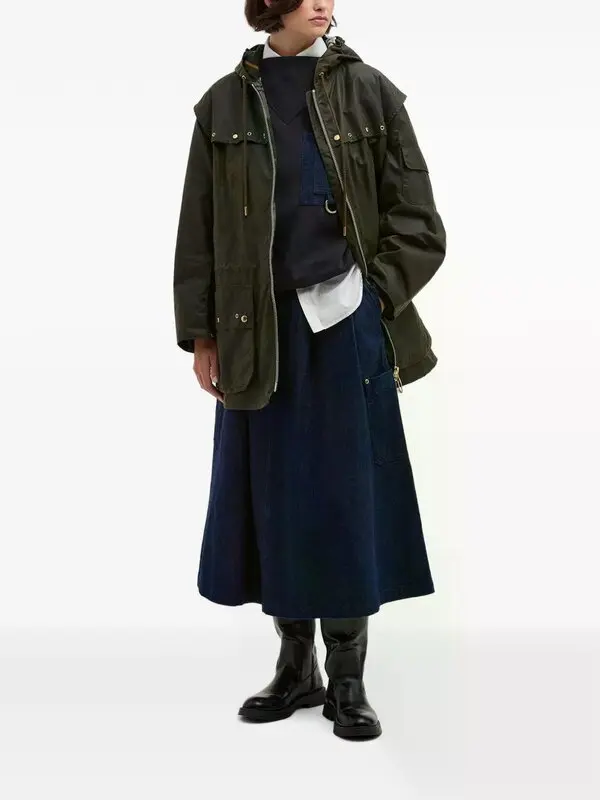 Barbour Drawstring Hooded Jacket