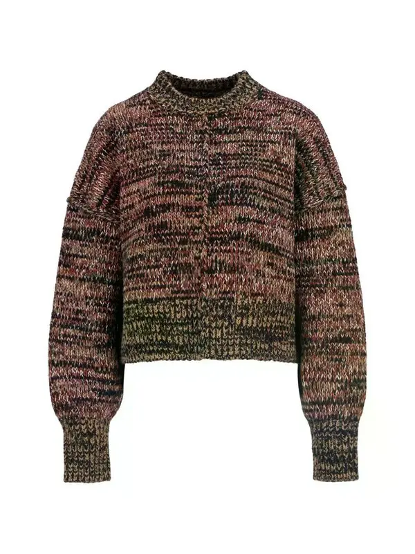 Barbour Crew Neck Long-sleeve Sweater - Black