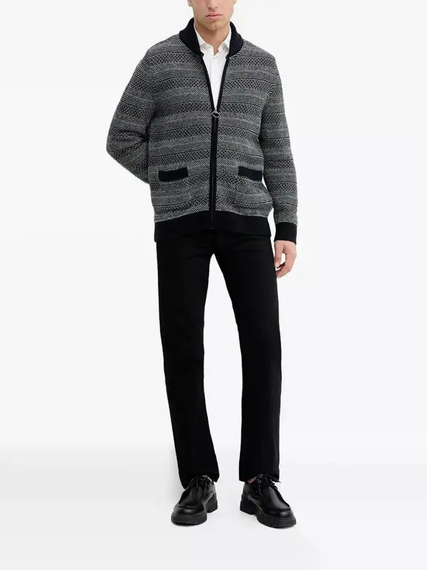Barbour Helmsley Zipped Pockets Knitted Cardigan