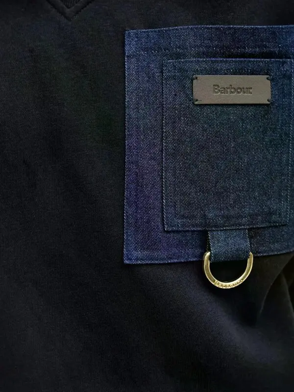 Barbour Saima Denim Pocket Sweater