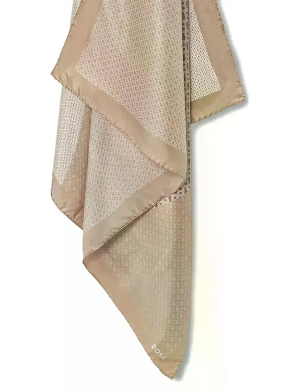 BOSS Laina Patterned Scarf