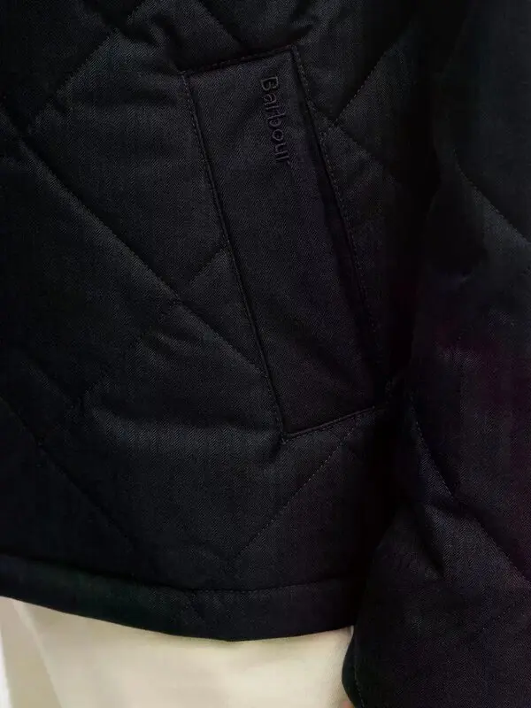 Barbour City Harrington Quilted Jacket - Blue