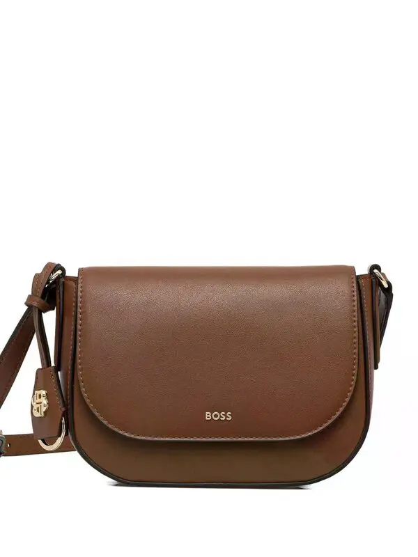 BOSS Numah Satchel With Logo Charm