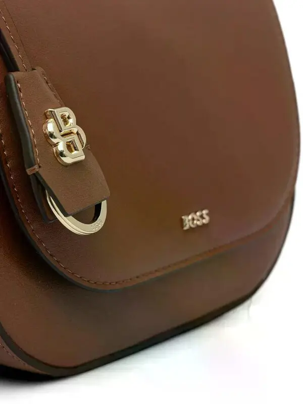 BOSS Numah Satchel With Logo Charm