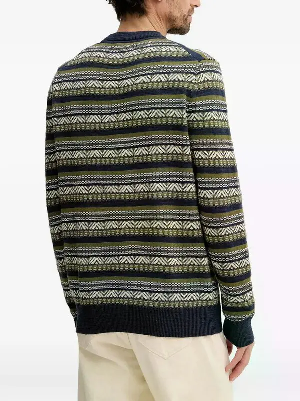 Barbour Topcliffe Patterned Knit Sweater