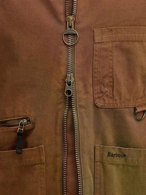 Barbour Cove Zip-up Pocket Jacket - Brown