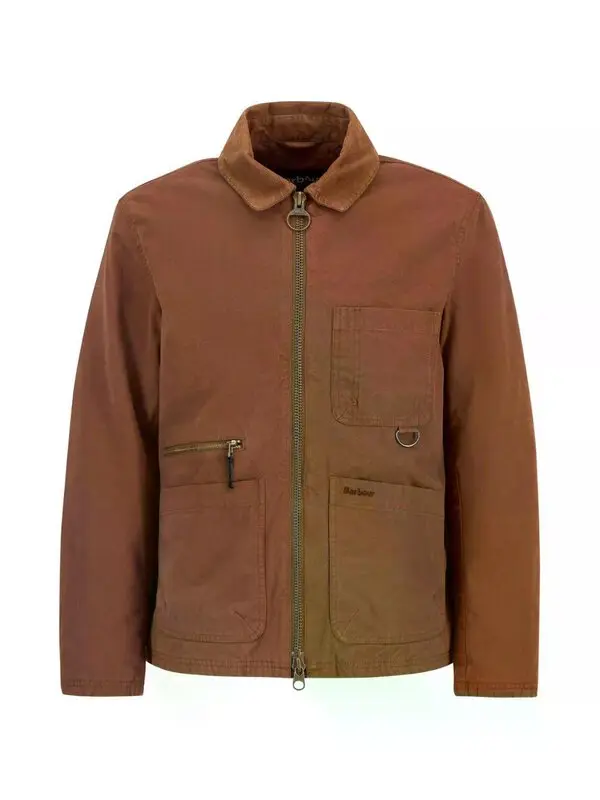 Barbour Cove Zip-up Pocket Jacket - Brown