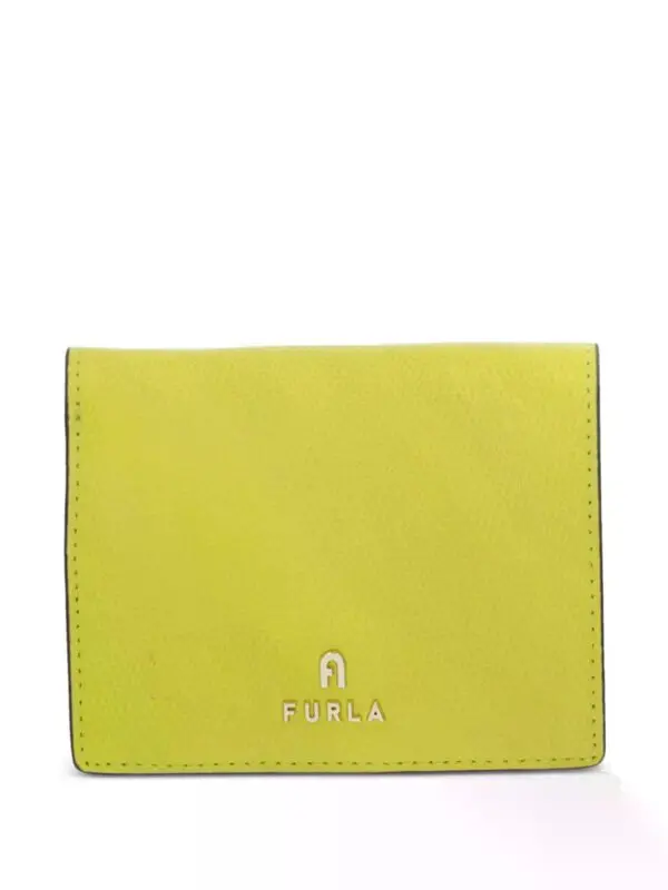 Furla Camelia Logo Wallet - Yellow