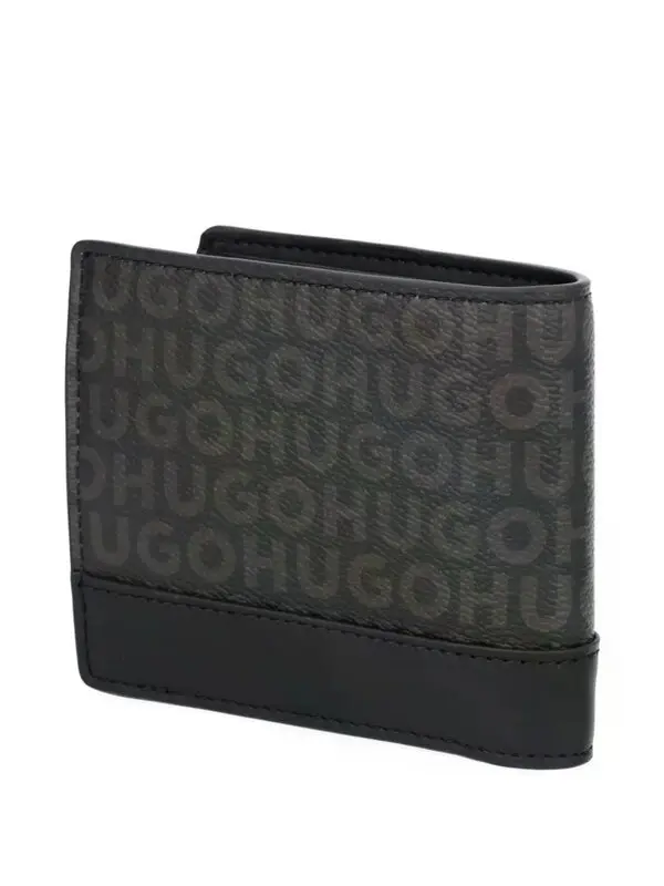 Hugo Logo Print Wallet