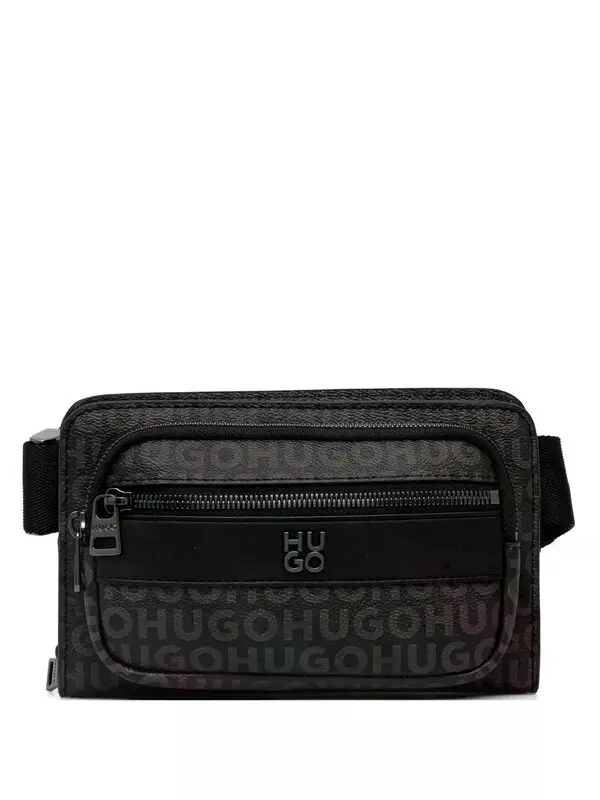 Hugo Logo Pattern Belt Bag