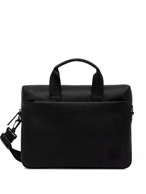 Hugo Zip-fastening Laptop Bag - Black