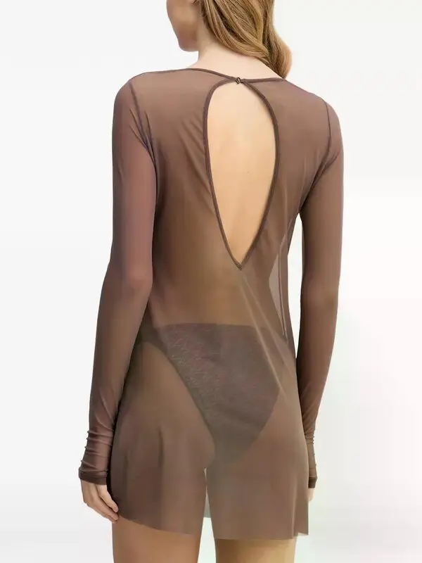 Bond Eye Gisele Open-back Mini Dress