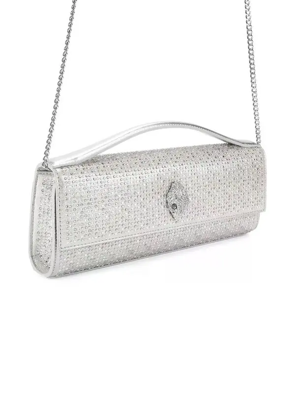 Kurt Geiger Crystal-embellished Clutch