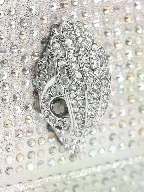 Kurt Geiger Crystal-embellished Clutch