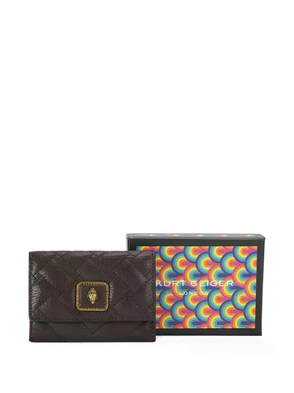 Kurt Geiger Quilted Leather Card Holder