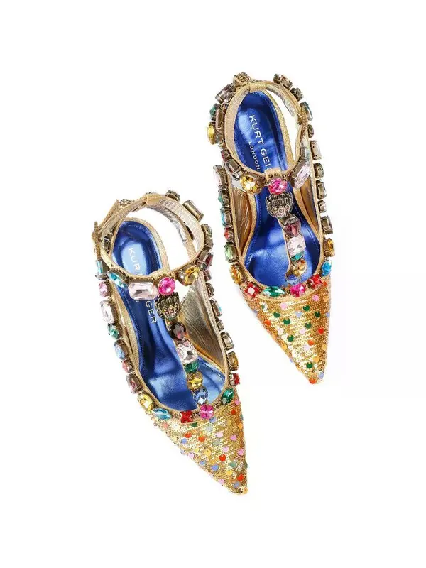 Kurt Geiger Sequin Embellished Pumps
