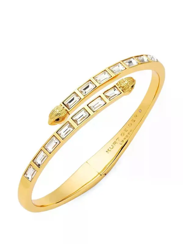 Kurt Geiger Crystal-embellished Bracelet - Gold