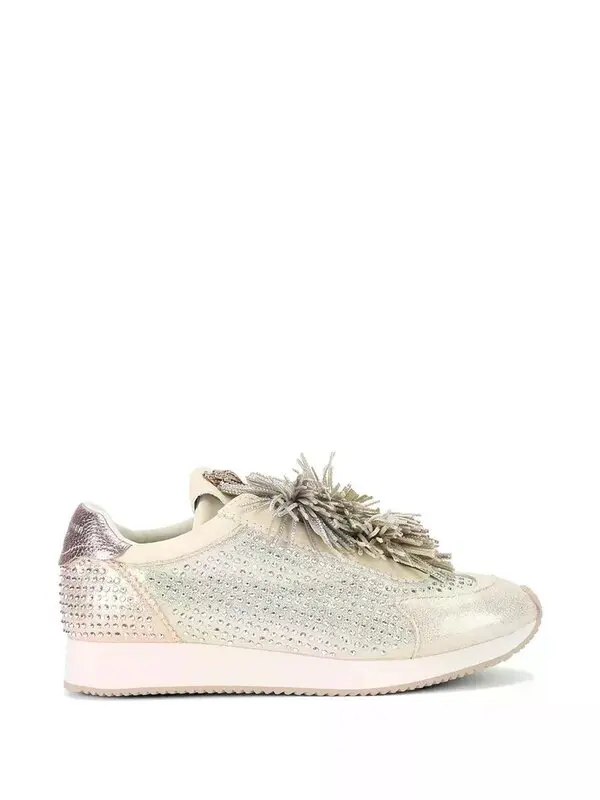 Kurt Geiger Fringed Embellished Sneakers