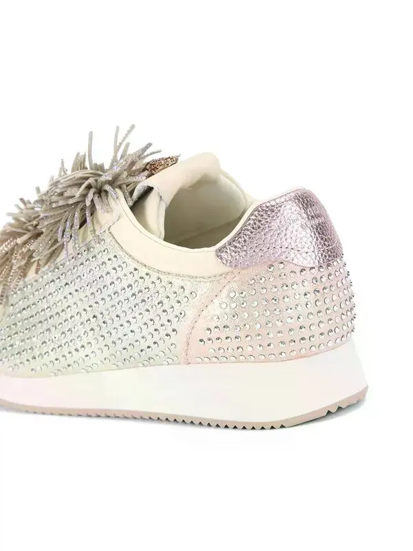 Kurt Geiger Fringed Embellished Sneakers