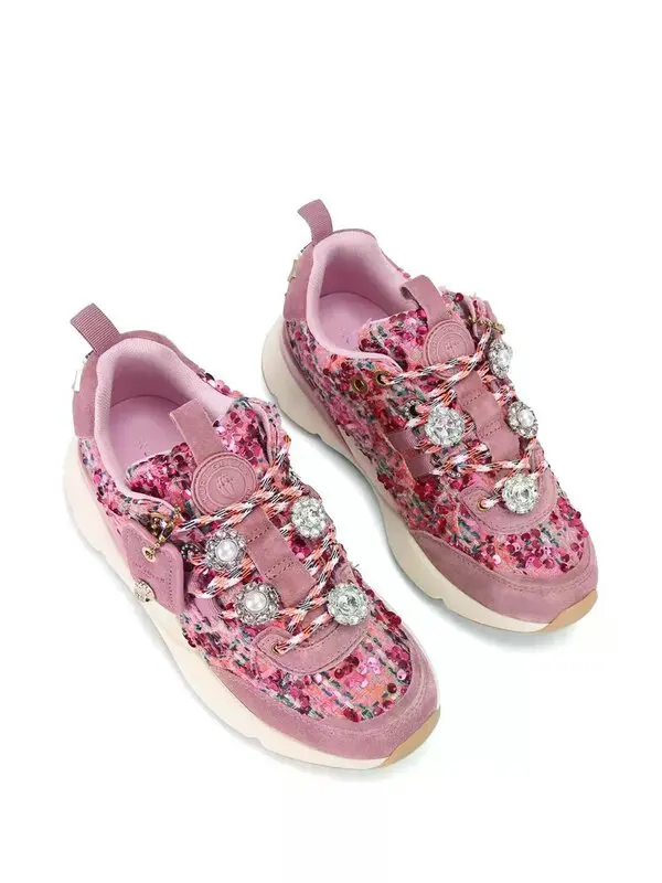 Kurt Geiger Sequin Embellished Sneakers