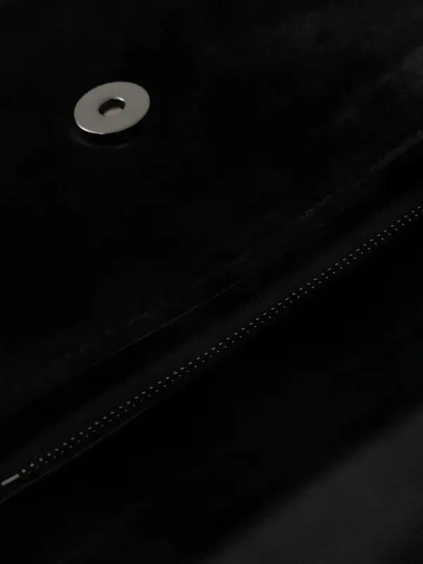 Kurt Geiger Velvet Shoulder Bag - Black