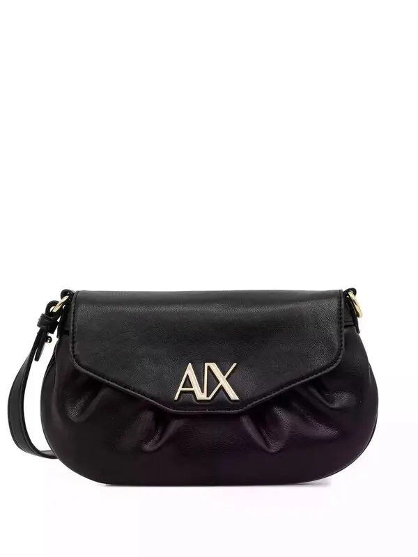 Armani Exchange Small Draped-effect Cross-body Bag