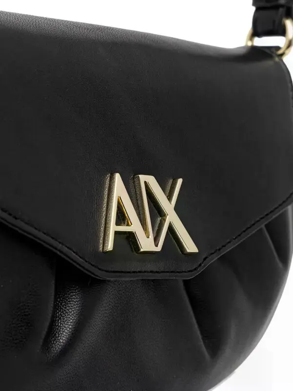 Armani Exchange Small Draped-effect Cross-body Bag