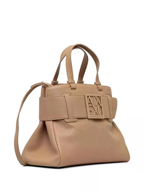 Armani Exchange Belt Detail Tote Bag - Neutrals