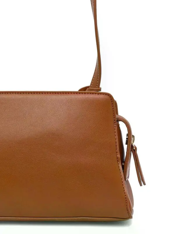Armani Exchange Logo-tag Crossbody Bag - Brown