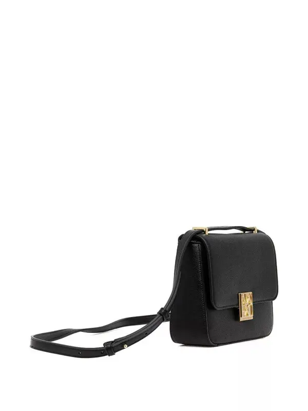 Armani Exchange Logo-plaque Cross-body Bag - Black