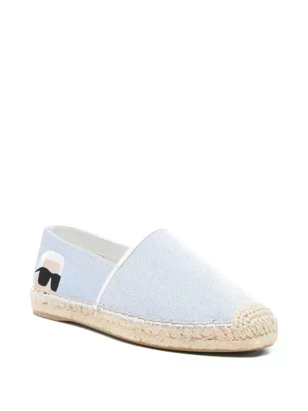 Karl Lagerfeld Kamini Espadrilles - Blue