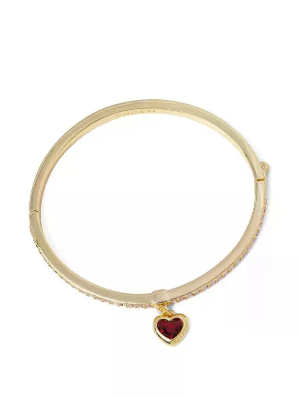 COACH Heart Charm Bracelet - Gold
