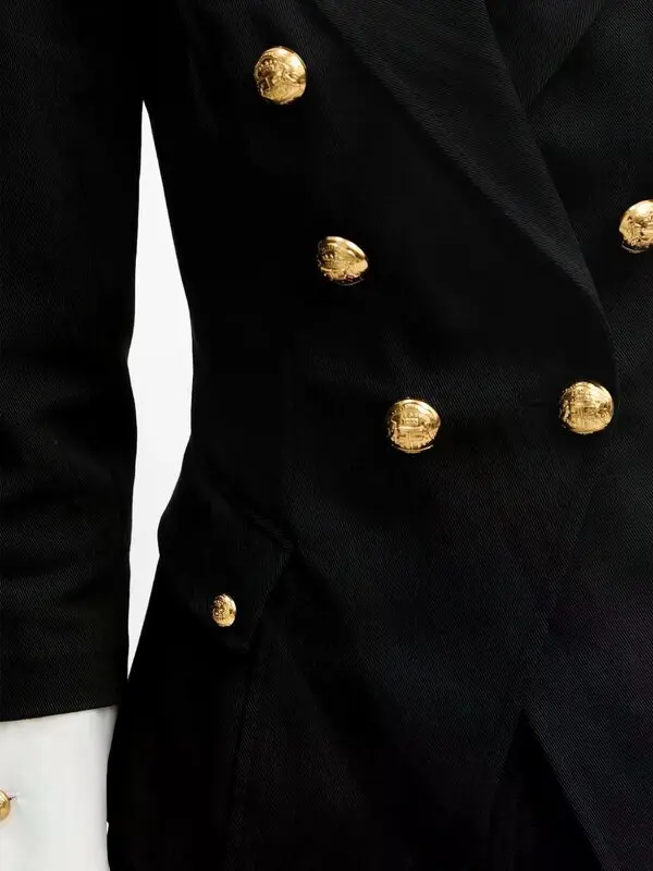 Elisabetta Franchi Double-breasted Jacket With Embellished Buttons