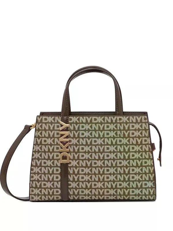 Dkny Logo-pattern Satchel