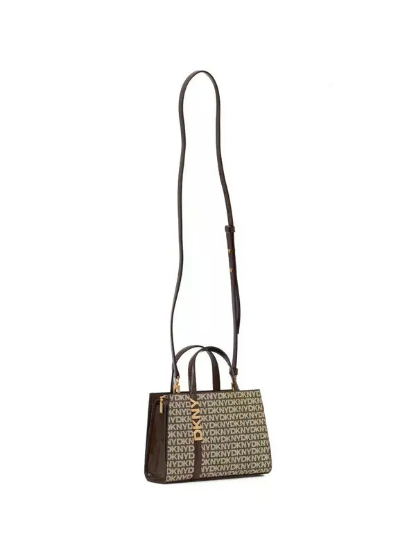 Dkny Logo-pattern Satchel