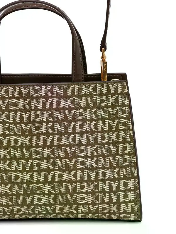 Dkny Logo-pattern Satchel
