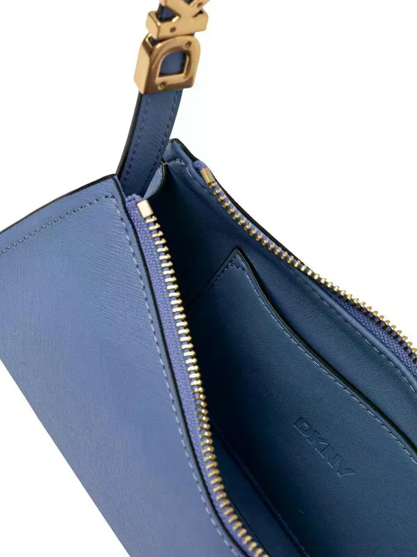Dkny Logo-plaque Tote - Blue