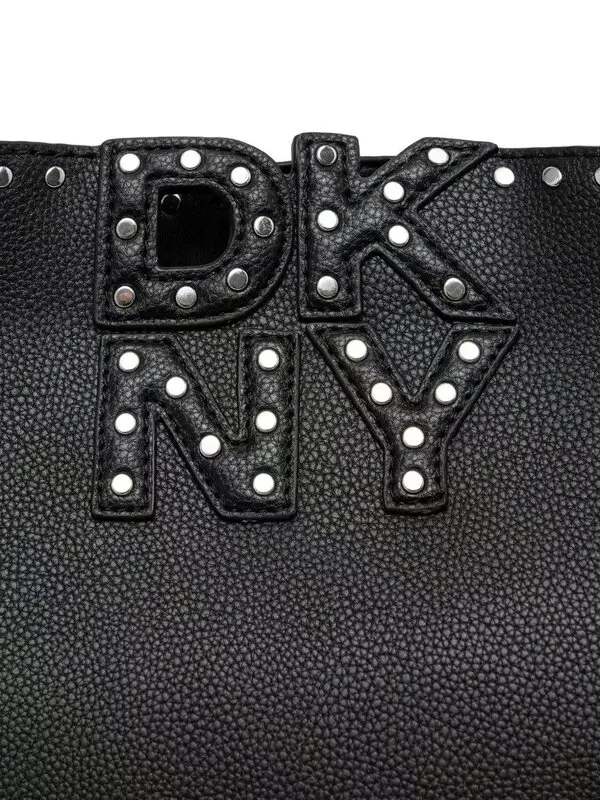 Dkny Studded-logo Tote Bag