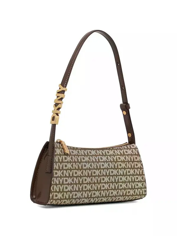 Dkny Monogram Pattern Shoulder Bag
