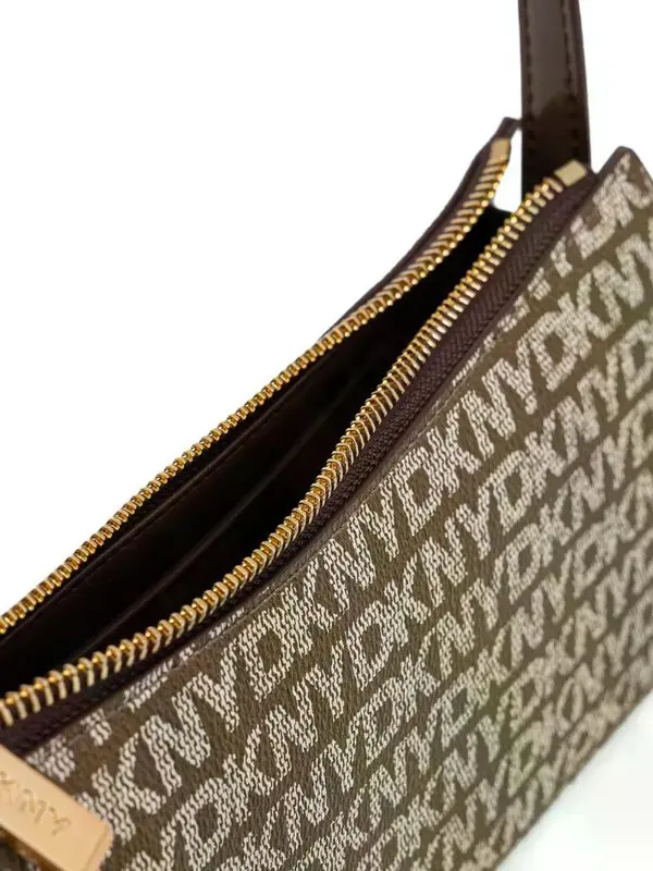 Dkny Monogram Pattern Shoulder Bag