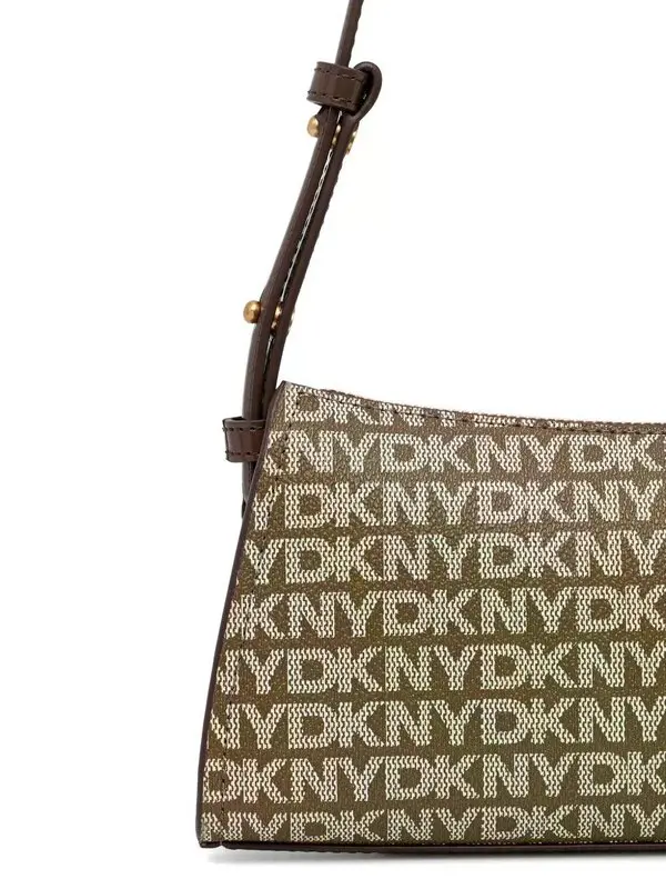 Dkny Monogram Pattern Shoulder Bag
