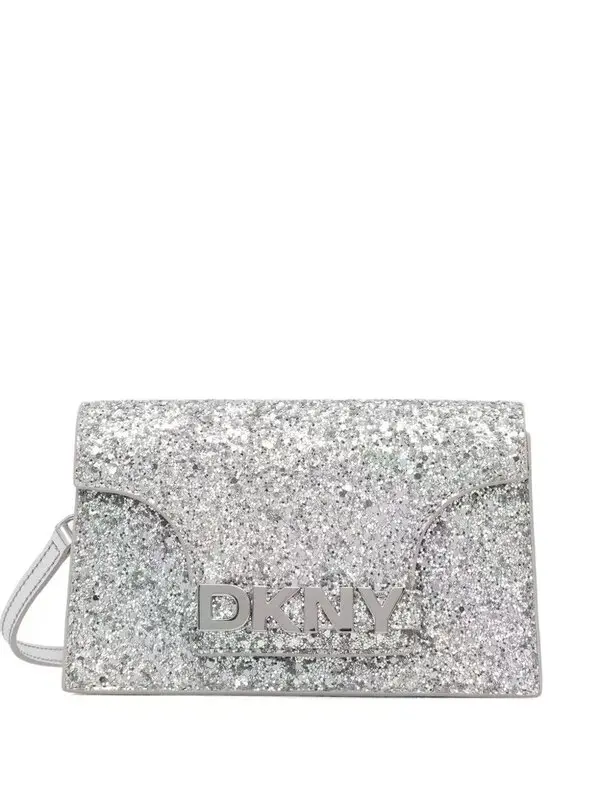 Dkny Crossbody Bag With Logo Plaque