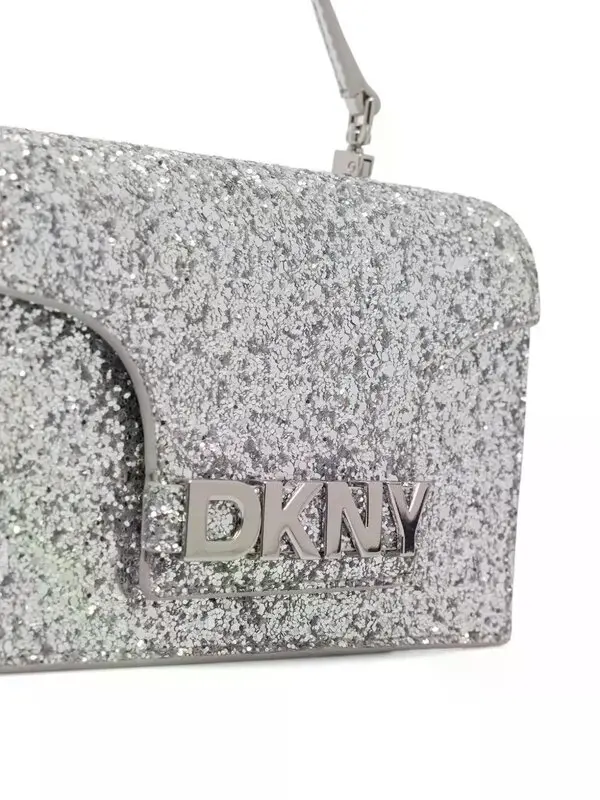 Dkny Crossbody Bag With Logo Plaque