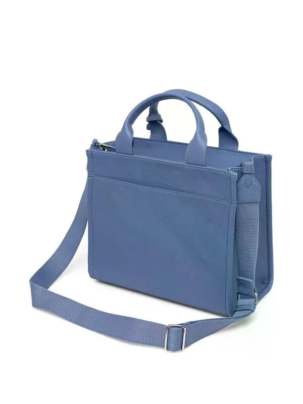 Dkny Logo-embossed Charm Tote Bag