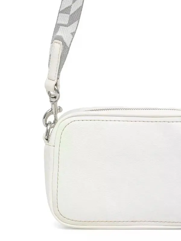 Dkny Logo-plaque Crossbody Bag - White
