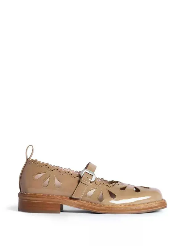 Simone Rocha Cut-out Mary Jane Brogue