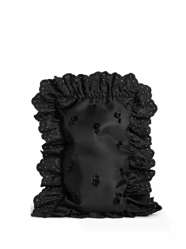 Simone Rocha Pillowcase Ruffled Clutch