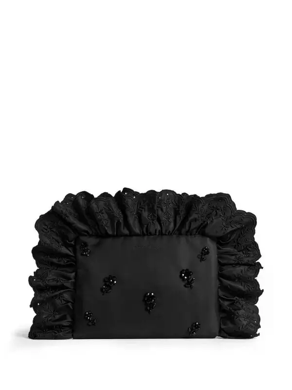 Simone Rocha Pillowcase Ruffled Clutch