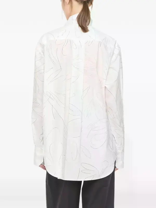 Plan C Floral-print Blouse